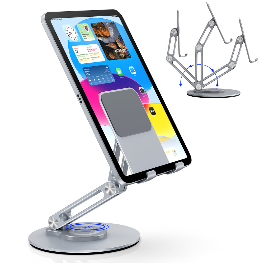 Tablet Stands 360 Rotating Foldable iPad Holder Stand