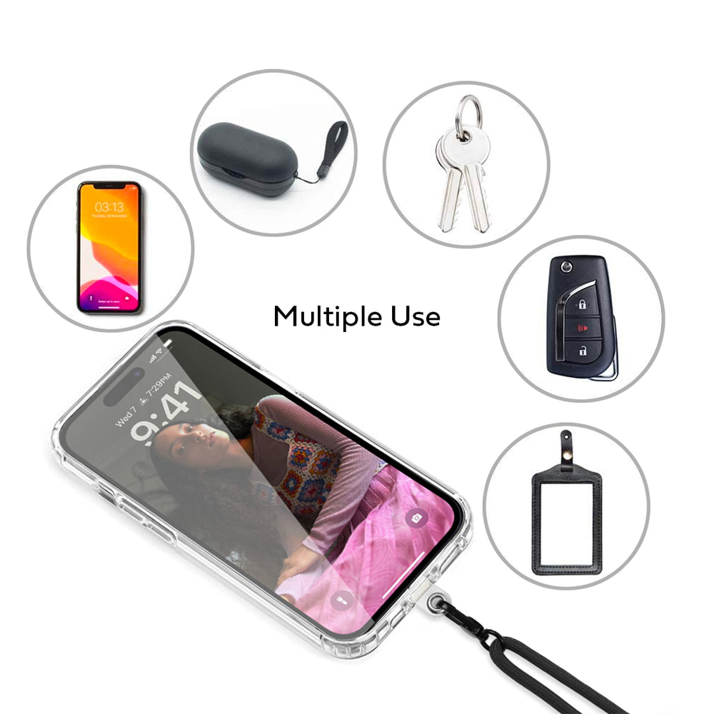 Tough On Rope Phone Strap with Card Crossbody Phone Lanyard