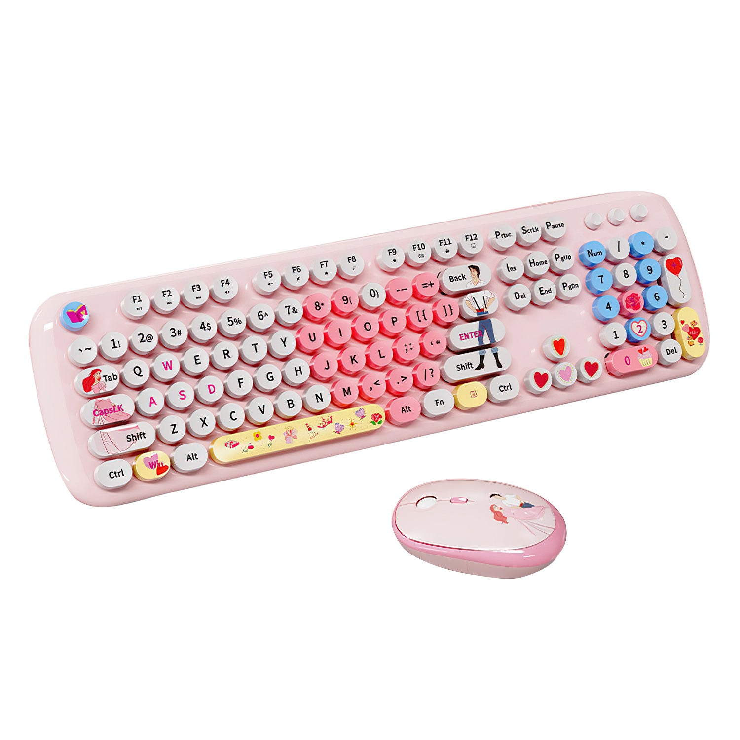 Disney 2.4G Wireless Keyboard and Mouse Combo
