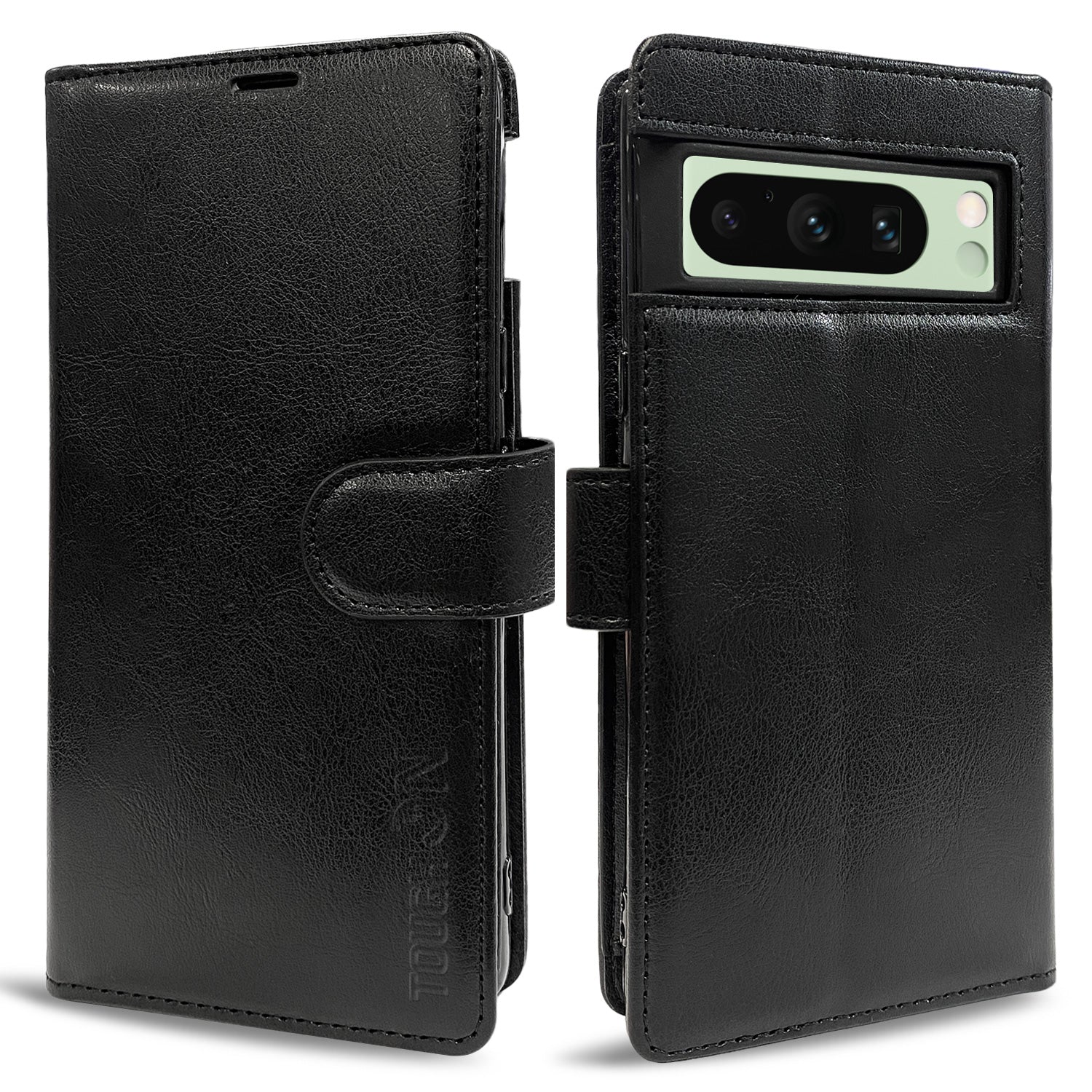 Tough On Google Pixel 8 Pro Case Flip Leather Case
