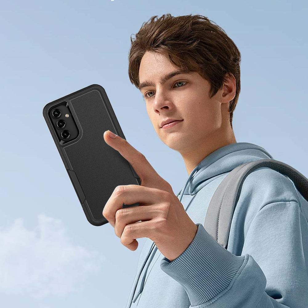 Tough On Samsung Galaxy A55 5G Case Tough Armor Black